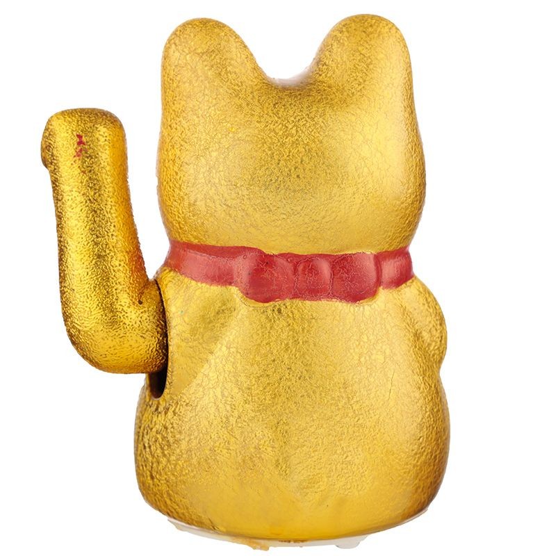 Gato Maneki Neko - Gato de la Suerte Maneki Neko Brazo en Alto y Ojos ...